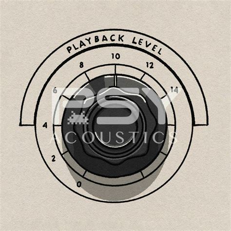 Analog Knob 24 By Analog Prints Square Acoustic Art Panel Psy Acoustics