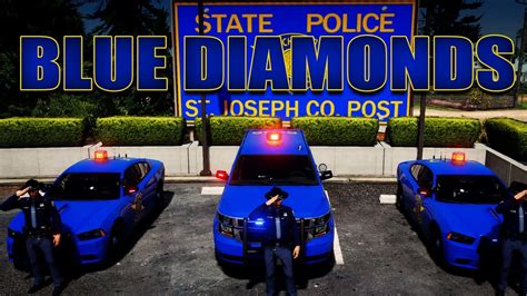 Gta Fivem Roleplay Blue Diamonds Michigan State Police Ballad