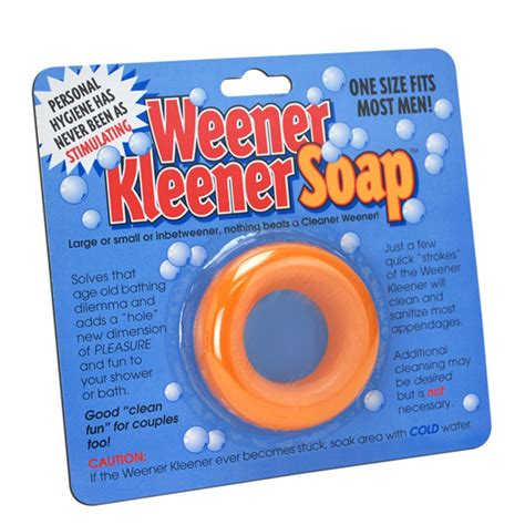 Weener Kleener Soap Shaped Like A Ring