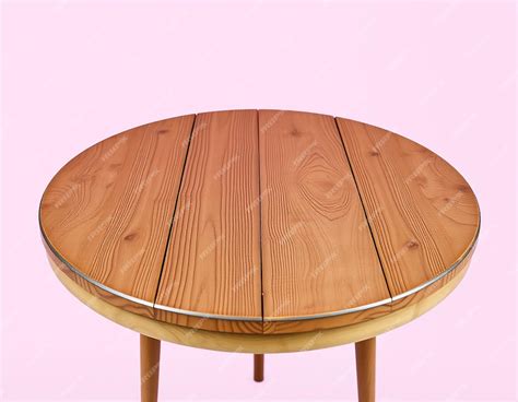 Empty Wooden Table With Background Premium Ai Generated Image