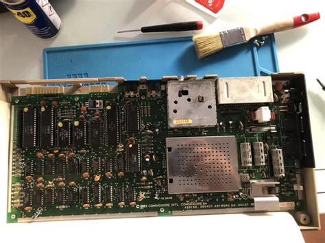Commodore 64 Repair Blank Screen With Only Borders Visible R Commodore