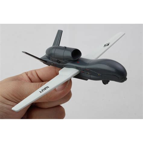 Rq 4 Global Hawk Pullback Military Drone Navy Para Set De Juego Rt9809