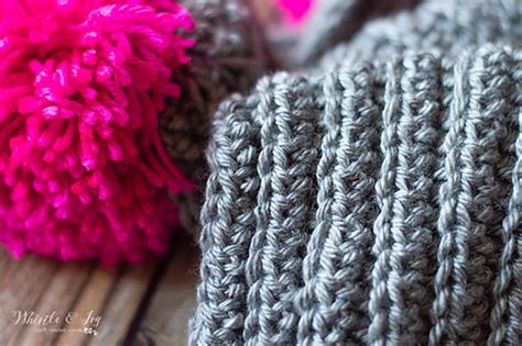 Ravelry Ribbed Pom Pom Scarf Pattern By Bethany Dearden