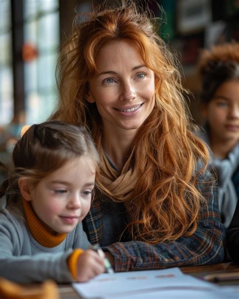 Premium Photo A Teacher Guiding Students Background