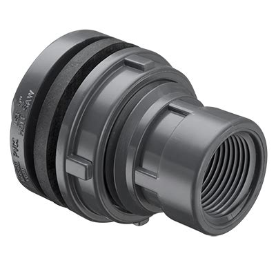 PVC TXT SPEARS BULKHEAD FITTING EPDM SEALS Service Pipe Supply Inc
