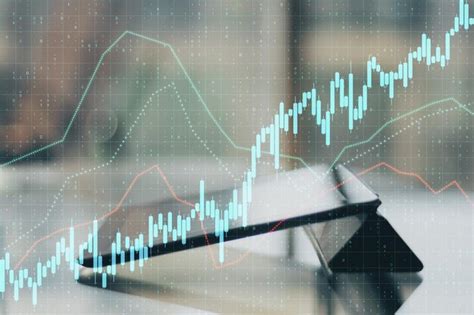 Premium Photo Tablet With Forex Chart