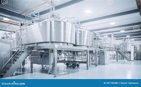 Modern Milk Pasteurizer On Clean Background Royalty Free Stock