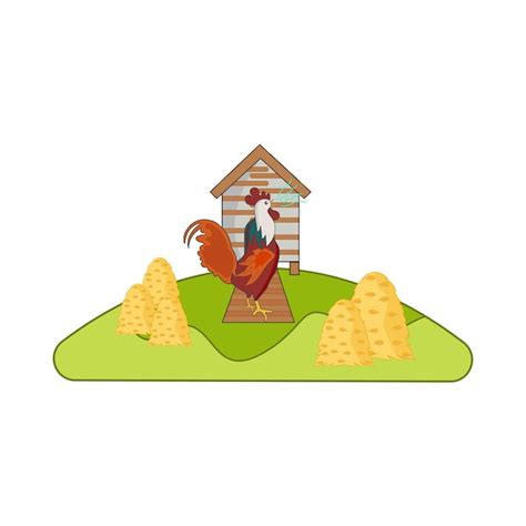 Premium Vector Illustration Of Rooster