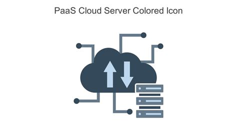 Paas Cloud Server Colored Icon In Powerpoint Pptx Png And Editable Eps Format Ppt Presentation