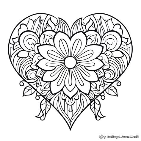 Girly Mandala Coloring Pages Free And Printable