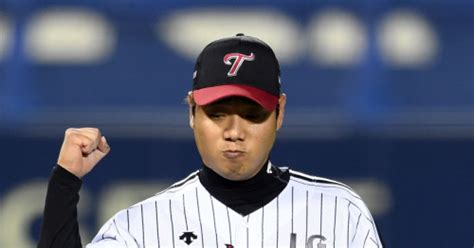 Ss포토 주먹 불끈 쥔 Lg 선발 류제국