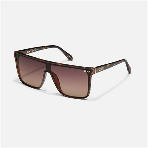 Nightfall Extra Large Unisex Flat Top Sunglasses With Flush Lens Quay