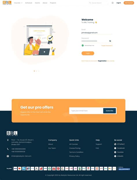 Training Website Educational Platform Clean Bootstrap Html Website
