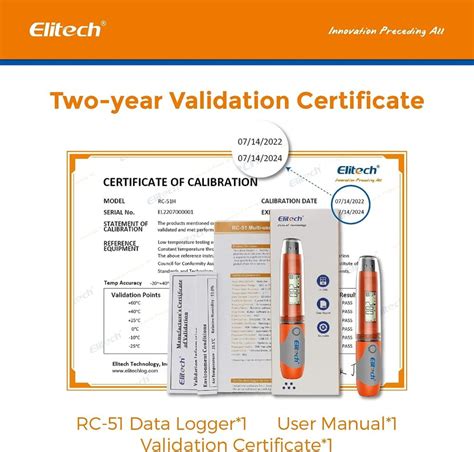 Elitech RC 51H USB Temperature Data Logger Review Data Loggers