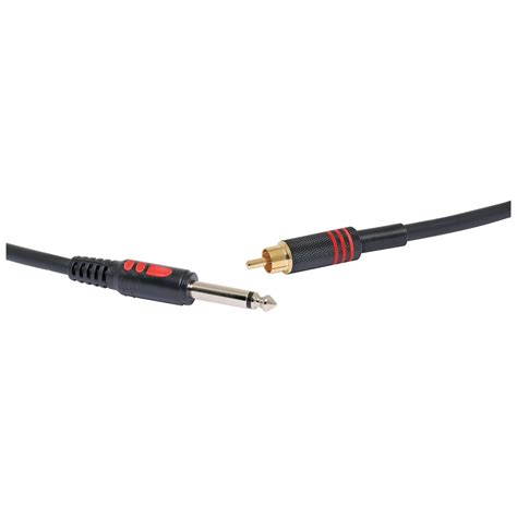 635mm Ts Jack To Rca Male Microphone Cable Clear Audio Connections