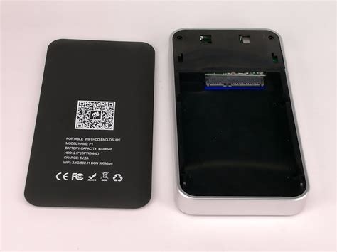 Wireless WiFi Smart HDD Enclosure Wireless HDD Enclosure And WiFi