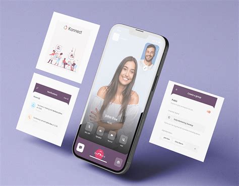 Konnect Network And Communication Ui On Behance