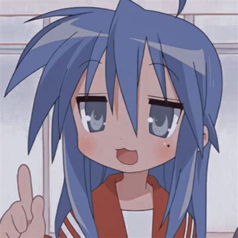 ˖۪ะ˛𝑎𝑛𝑖𝑚𝑒 𝑖𝑐𝑜𝑛𝑠ꪆ Konata Izumi Anime Lucky Star