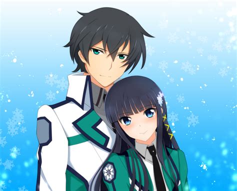 Shiba Miyuki And Shiba Tatsuya Mahouka Koukou No Rettousei Drawn By