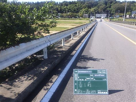 大庭大橋高欄地覆改修工事A1P5 株式会社西尾建設
