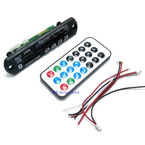 Bluetooth MP3 Decoding Board Module W SD Card Slot USB FM Remote Decoding Board Module In