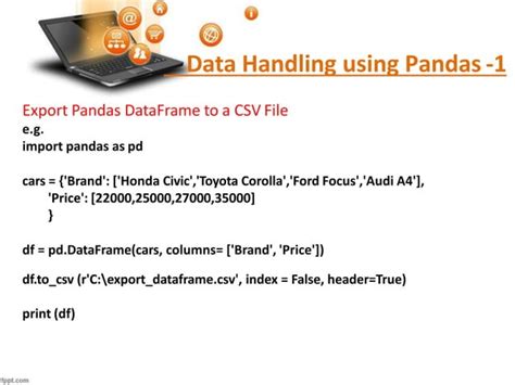 Xii Ip New Pythn Python Pandas 2020 21pptx