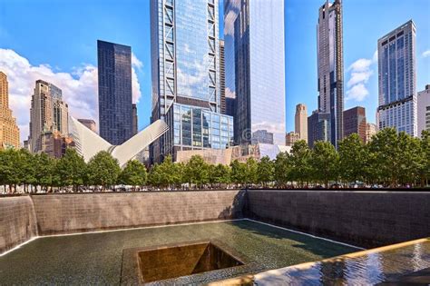 National 9 11 Memorial At Ground Zero Editorial Photo Image Of