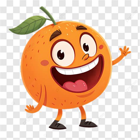 쾌활한 오렌지 만화 캐릭터의 귀여운 삽화 오렌지 만화 오렌지 만화 예술 오렌지 만화 캐릭터 Png 일러스트 및 이미지 에 대한 무료 다운로드 Pngtree
