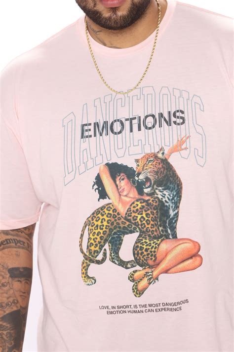 Dangerous Emotions Short Sleeve Pink Fashion Nova