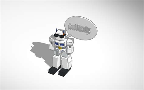 3d Design Transformer Robot Tinkercad