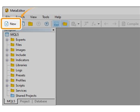 Create Indicator MetaTrader User Guide Myforex