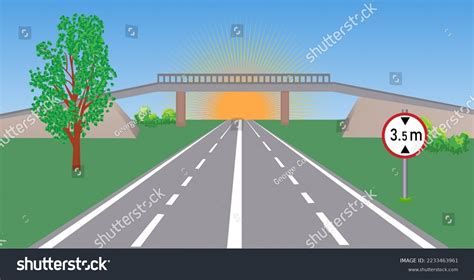 Intersection Landscape Clip Art