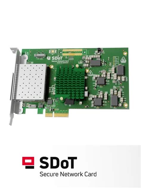 secure your it infrastructure with the sdot secure network card 🔒 the