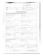 Unit Functions Their Graphs Pdf Course Hero