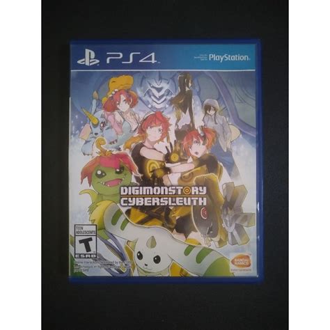 Jual BD PS4 Digimon Story Cyber Sleuth Kaset Ps 4 Digimonstory Cybersleuth Game Games Shopee