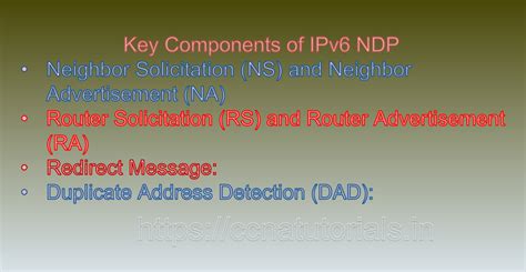 Ipv6 Neighbor Discovery Protocol Ndp Ccna Tutorials