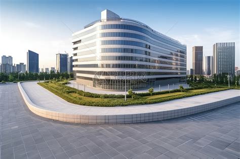 现代商业办公楼外部景观图片素材 正版创意图片600154191 摄图网