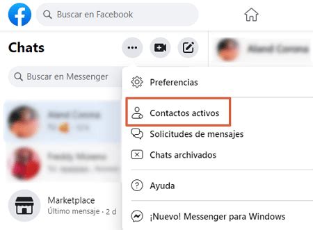 Como Saber Si Alguien Esta Conectado En Facebook Messenger DonComo