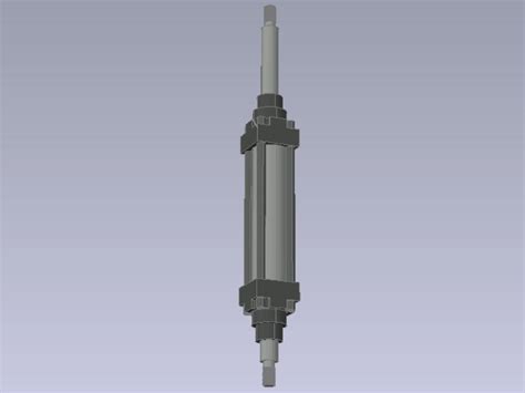3d Pneumatic Cylinder In Autocad Cad Download 518 24 Kb Bibliocad