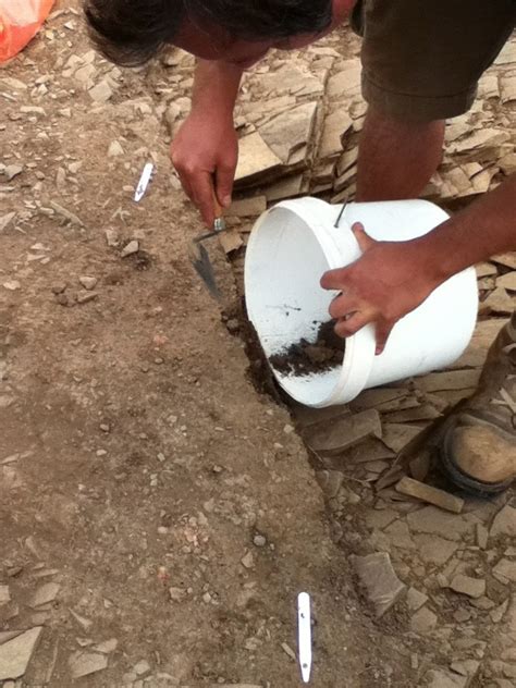 How To Take Soil Samples Ipplepen Archaeological Project