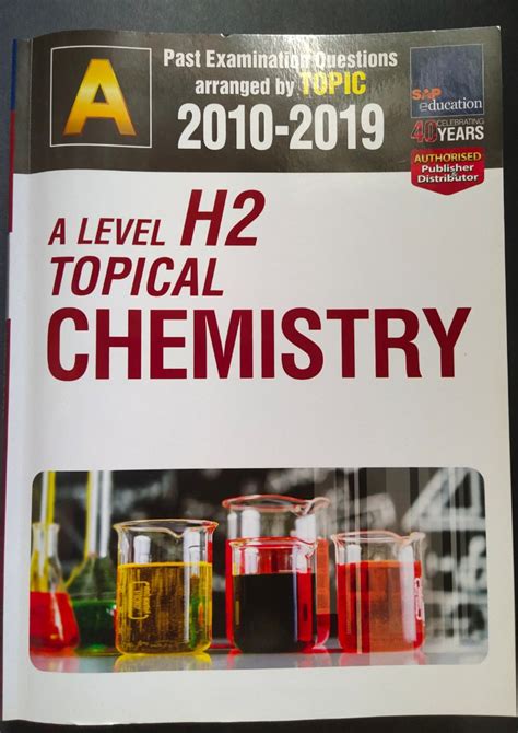 A Level H2 Chemistry Tys Hobbies And Toys Books And Magazines Assessment