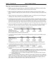 Wf Mba W Week Practice Set Docx Week Practice Set Name Zeinab Golestan Please Type