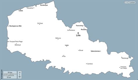Nord Pas De Calais Carte G Ographique Gratuite Carte G Ographique