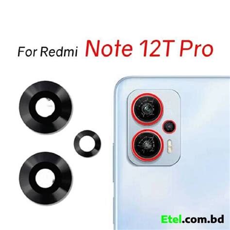 Xiaomi Redmi Note 12t Pro Camera Glass Price In Bangladesh