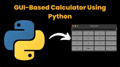 Gui Based Calculator Using Python With Source Code Codewithcurious