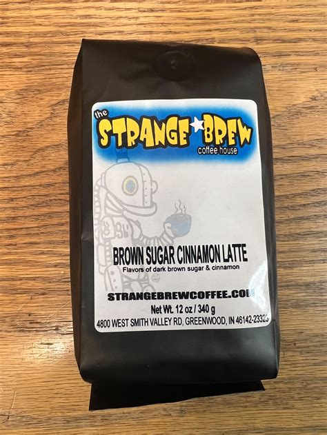 brown sugar cinnamon latte — strange brew coffee est 2004