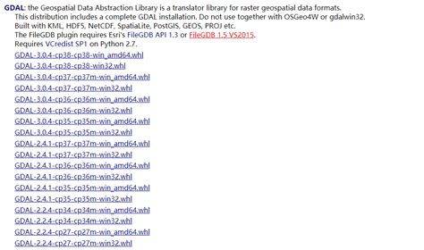 【python3 Gdal】手把手教你给anaconda的python安装gdal Csdn博客
