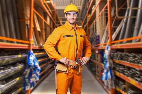 Premium Photo Full Length Portrait Of A Manual Worker