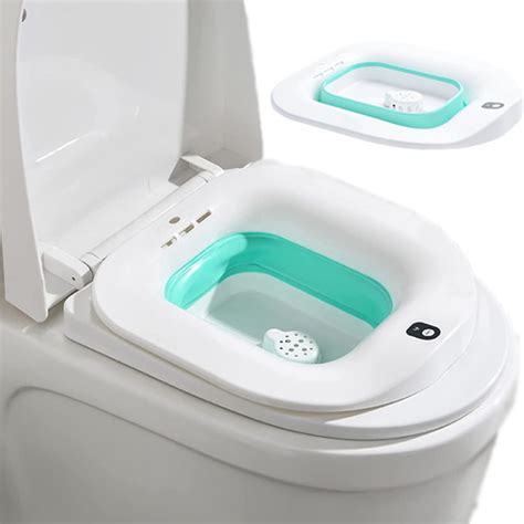 Electric Sitz Bath Seat Over The Toilet Basin For Postpartum And Hemorrhoids Care Bubble