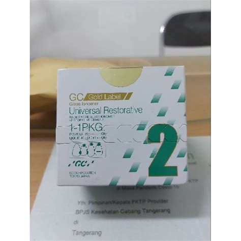 Jual Dental Gc Fuji 2 Besar Murah Shopee Indonesia